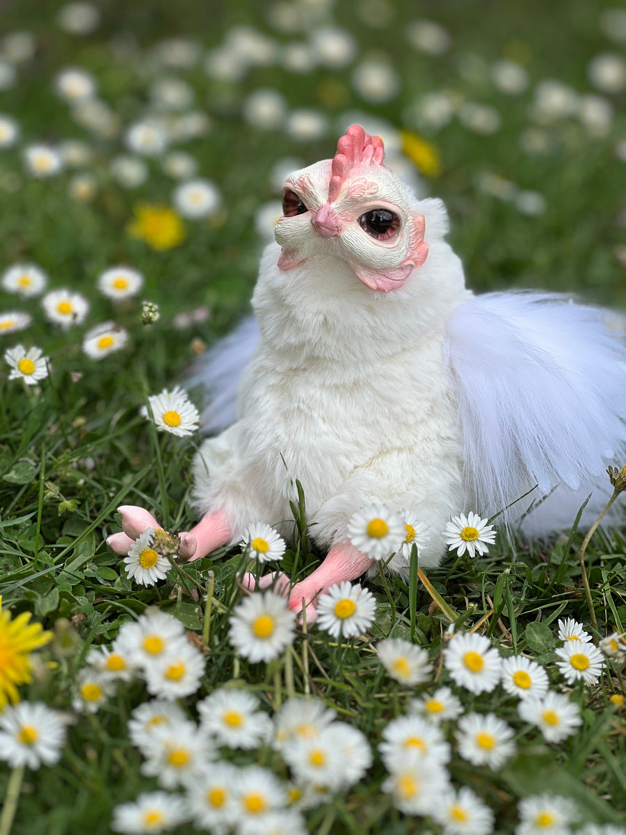 Mercurian rooster - white – Gift of Mercury