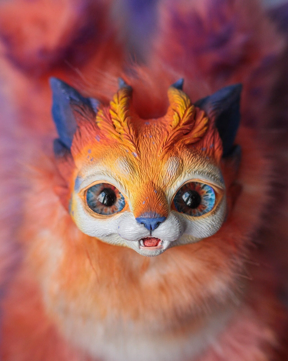 Orange harpy cat – Gift of Mercury